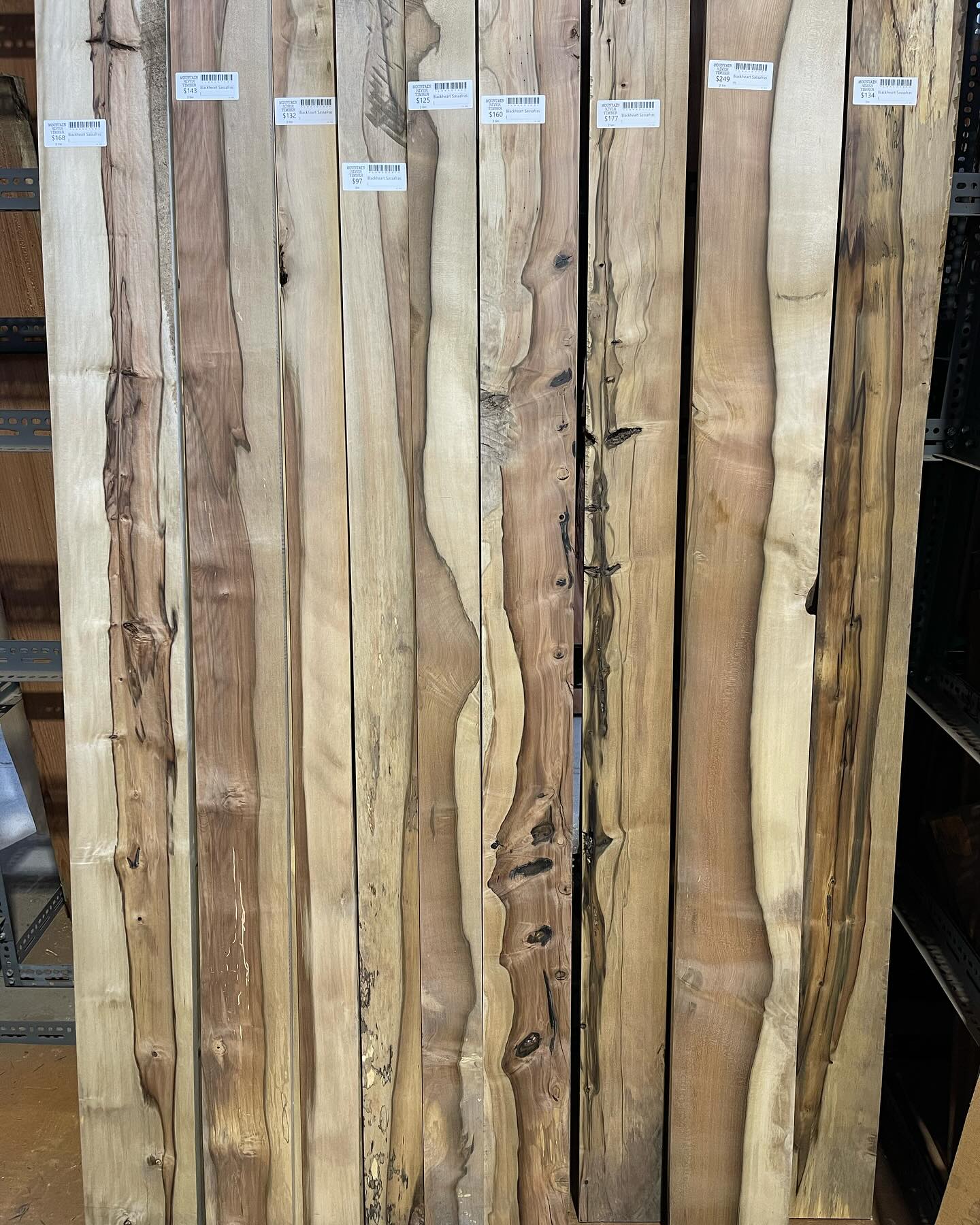 Blackheart Sassafras – Mountain River Timber