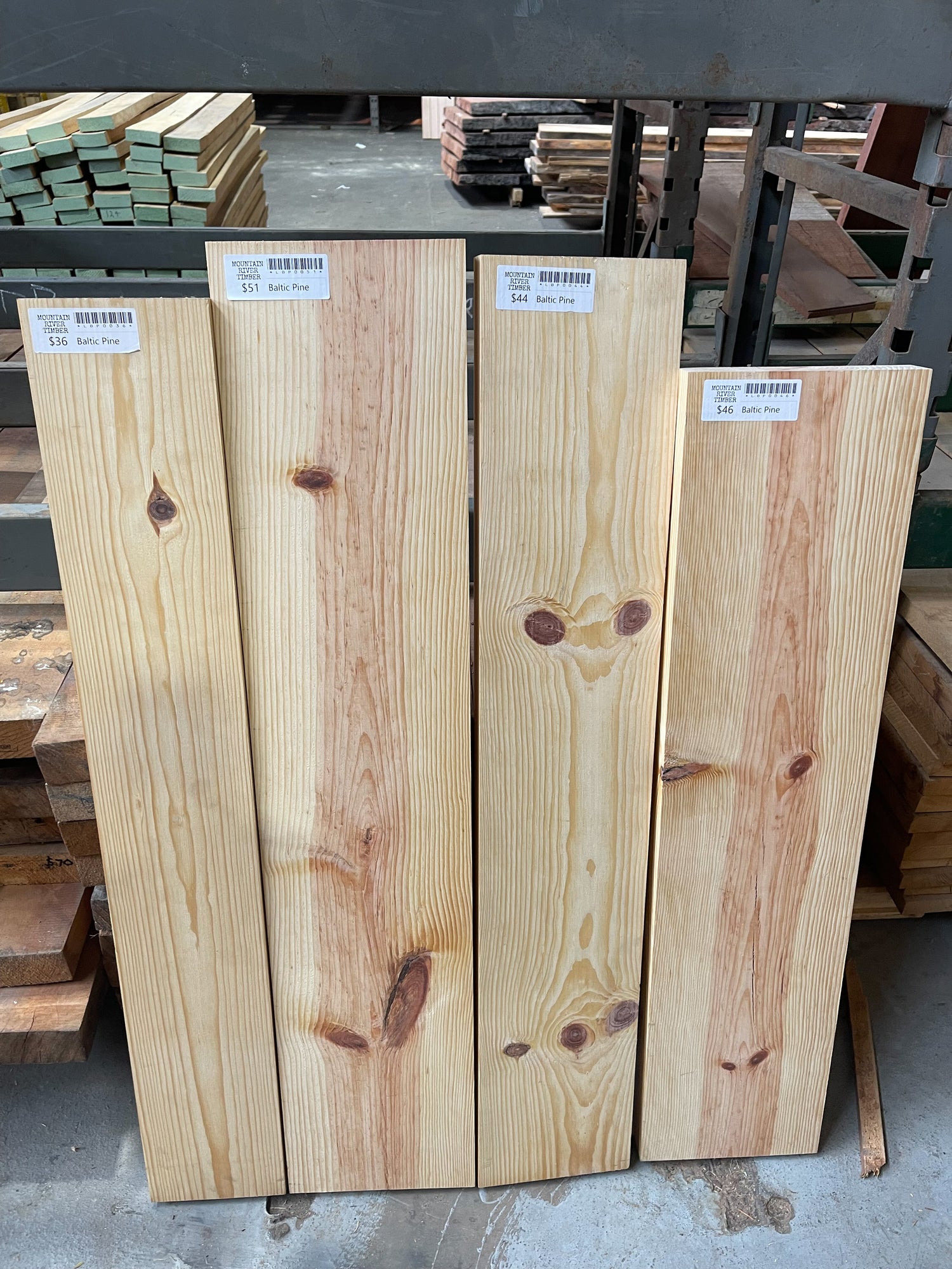 Dressed Boards – Mountain River Timber