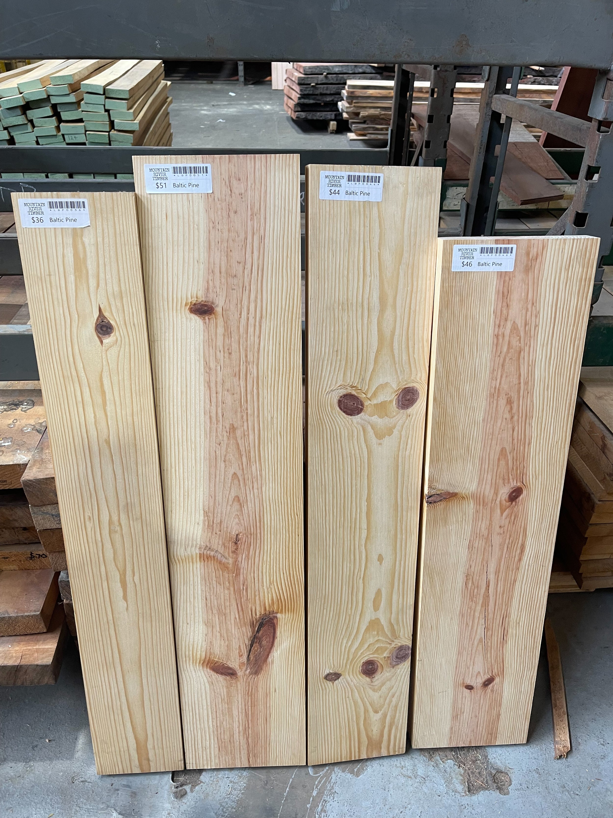 Dressed Boards – Mountain River Timber